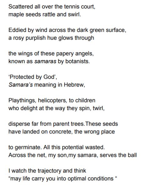 Samara – Tiny Seed Literary Journal